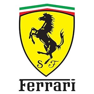 Ferrari escudo Insignia Emblema Adhesivo decorativo para pared ...