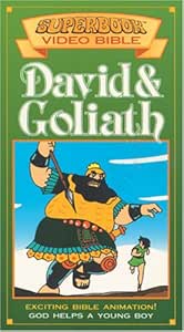 Amazon.com: David and Goliath (Superbook Single) [VHS]: Tyndale: Movies ...