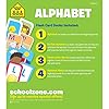 School Zone - Alphabet 4-Pack Flash Cards - Ages 3+, Preschool ...