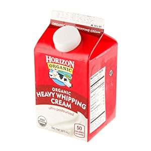 Amazon.com : Horizon Organic Heavy Whipping Cream, Organic, Ultra ...