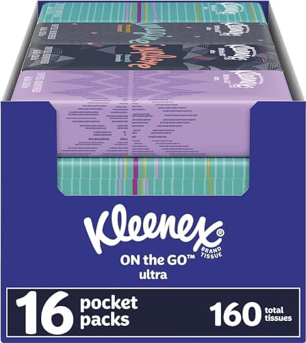 سعر Kleenex 16 Pocket Packs (10 per Pack), White, Box فى السعودية ...