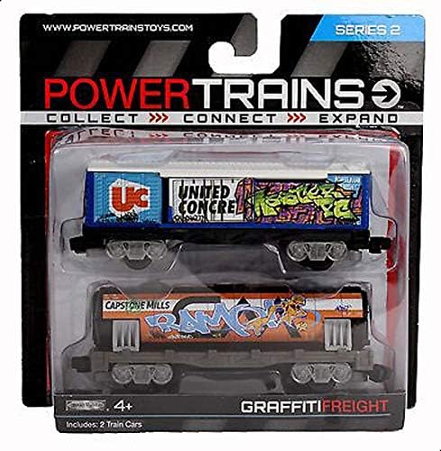 Power Trains 2-Car Pack Wave -Graphitti Freight , 54222 price in Saudi ...