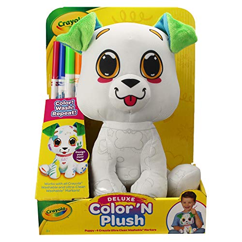 Crayola 12" Deluxe Color ’N Plush Puppy - Draw, Wash Reuse in Kenya ...