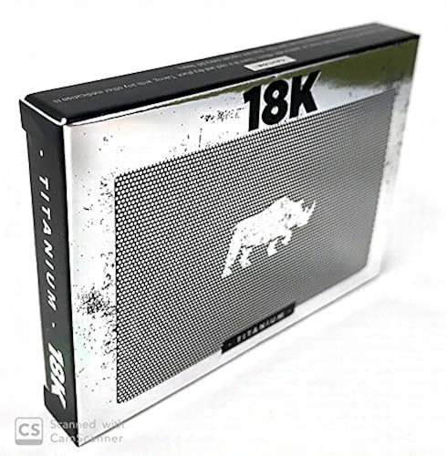 18K Titanium Fast Acting Male Amplifier for Strength, Performance ...