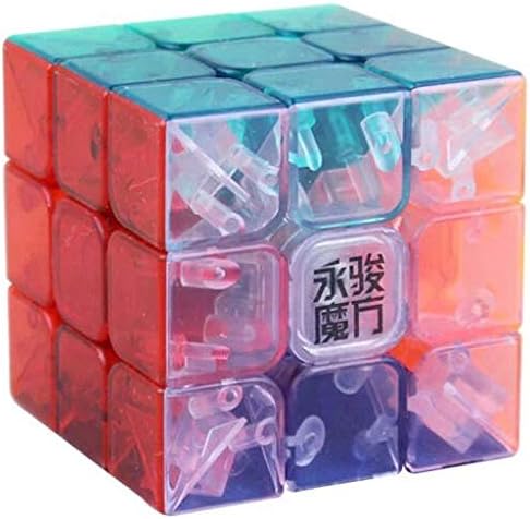 Transparent Rubik's cube 3 x 3 x 3 Toy M589-1 price in UAE | Amazon UAE ...