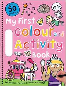 Pink Colour and Activity Book: My First Colour & Activity Books: Priddy ...