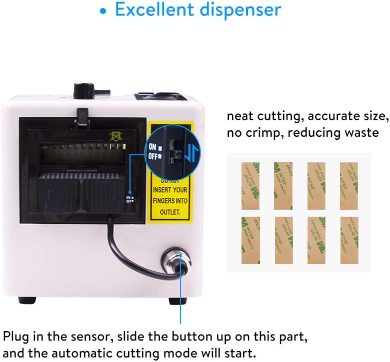 Automatic Tape Dispenser M1000 Packing Tape Cutter Machine for 7-50mm ...