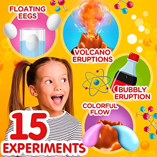 Erupting Volcano Science Kit for Kids -15 Experiments! | Pricepulse