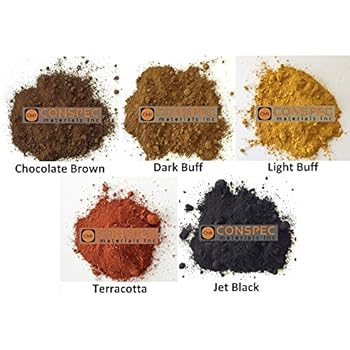 Conspec 5 Lbs. MIXED COLORS Powdered Color for Concrete, Cement, Mortar ...