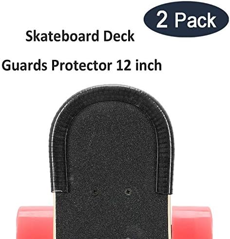 ZUEXT Skateboard Deck Guards Protector, Longboard Deck Edge Protection ...