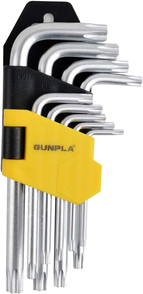 Gunpla Torx Hex Key Allen Star Short Arm Wrench Hex Keys Security Torx ...