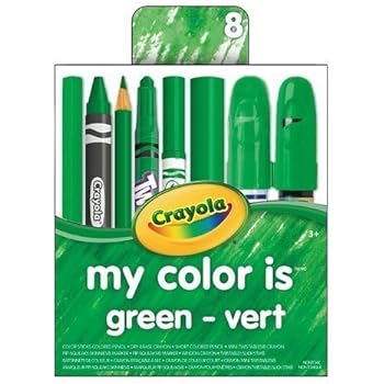 Amazon.com: Crayola My Color is Green: Arts, Crafts & Sewing