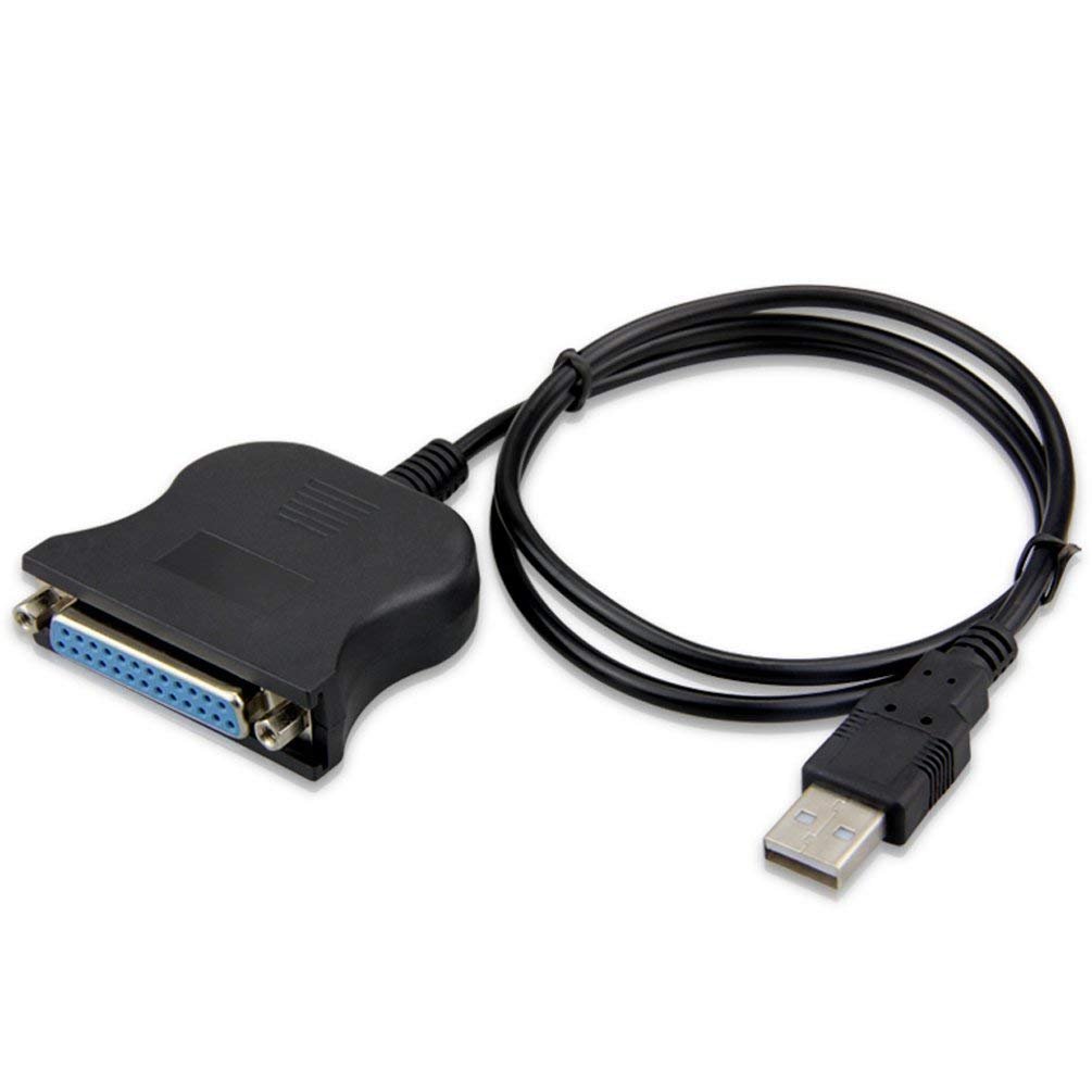 NEORTX USB To 25 Pin Parallel Printer Cable Adapter Converter on ...