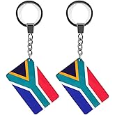QQSD Colombia Flag Keychain Colombian Key Ring, 2 Pack at Amazon Men’s ...
