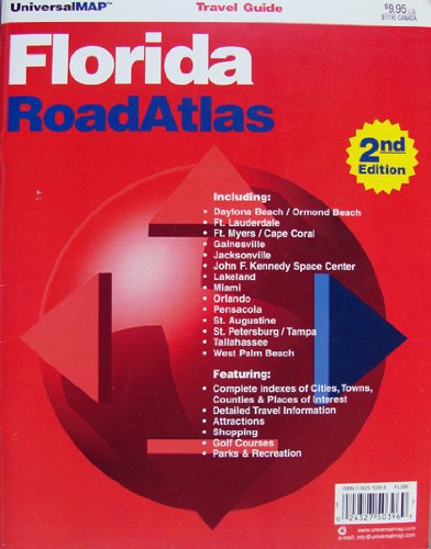 Florida Road Atlas: Universal Map Enterprises, Custom Cartographics ...