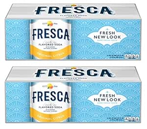 Amazon.com : Fresca Original Citrus Soda, 12 Ounce (24 Cans) : Soda ...