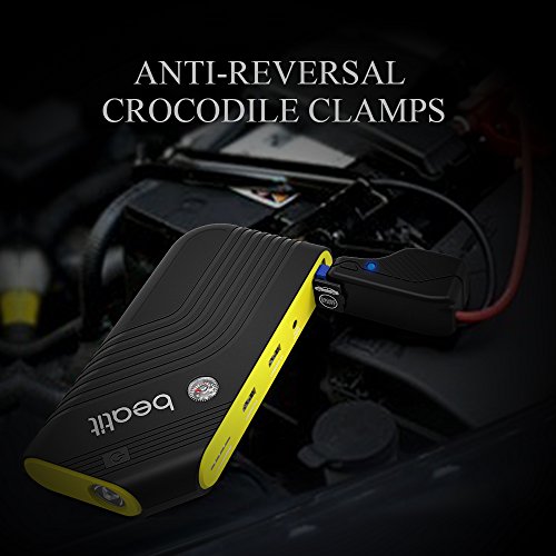 Купить BEATIT TECH 600A Peak 14000mAh 12-Volt Portable Car Jump starter ...