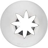 Amazon.com: Ateco # 849 - Closed Star Pastry Tip .69'' Opening Diameter ...