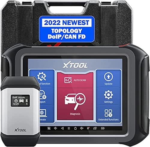 XTOOL D9 2022 Newest Automotive Scan Tool, Topology Map, Bi-Directional ...