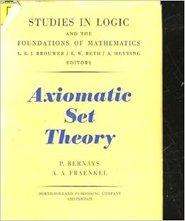 Axiomatic Set Theory: Amazon.co.uk: Books
