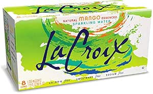 Amazon.com: LaCroix Sparkling Water, Mango, Naturally Essenced, 0 ...