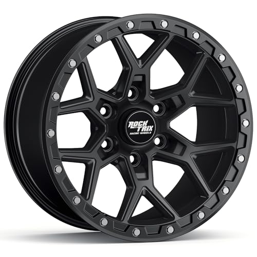 RockTrix RT107 17 Inch Wheel Compatible with 2009-2024 Ford F150, 2022 ...