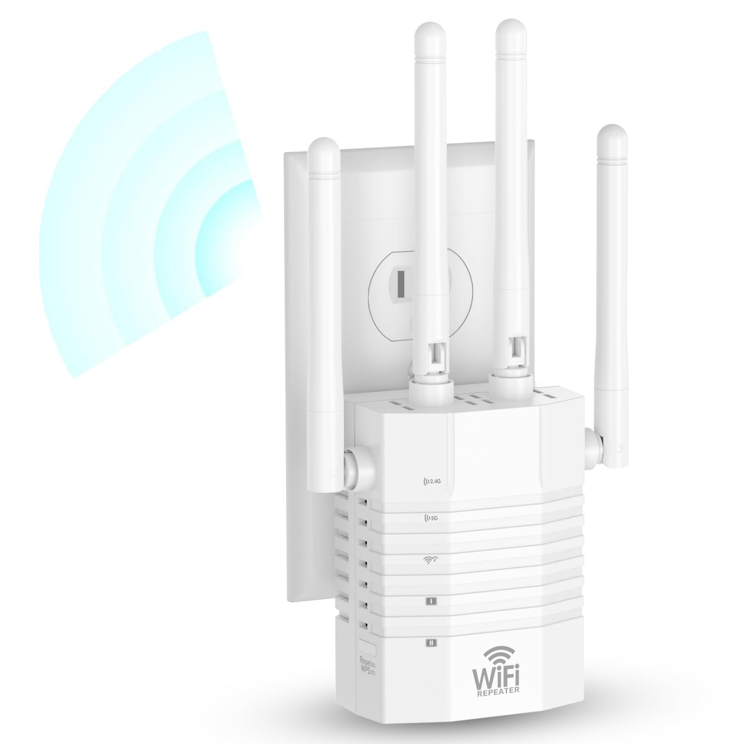 WiFi Extender, WiFi Extender Signal Booster, WiFi Booster, WiFi Range ...