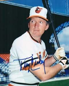 Amazon.com: Autographed Terry Crowley Photo Baltimore Orioles: Sports ...