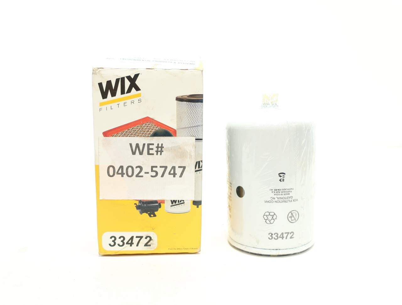Amazon.com: WIX 33472 Fuel Filter Element: Industrial & Scientific