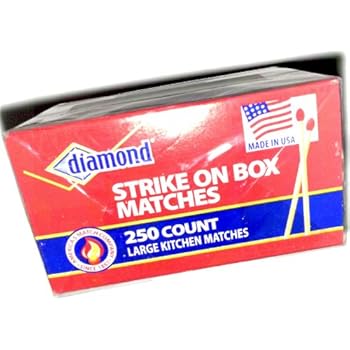 Amazon.com: Diamond STRIKE ON BOX matches 2 Boxes (500 Matches): Home ...
