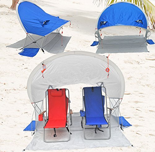 Deluxe 360 View Aerodynamic Beach Shader / Cabana UPF 100+ - Import It All