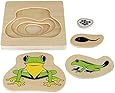 Amazon.com: Kid Advance Montessori Frog Life-Cycle Puzzle: Toys & Games
