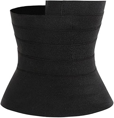 Dress Cici Black Belly Wrap Belt Stomach Belt Abdominal Waist Trainer ...