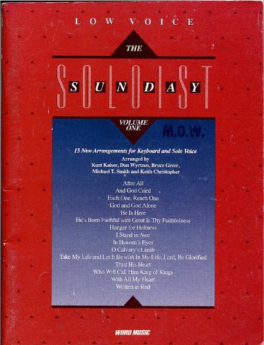 Sunday Soloist Volume One (1)-Low Voice: Bryce Inman (editor); Kurt ...