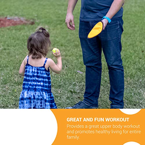 Mayershop Velcro Paddle Ball Catch Set - Toss and Catch Ball Set ...