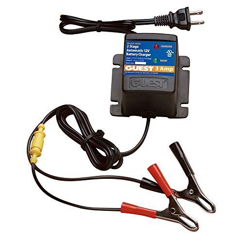 Guest 2603 Marine Battery Maintainer/Charger (12-Volt, 3-Amps, Single ...