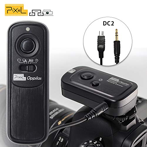 Pixel RW-221 DC2 Wireless Remote Commander Shutter Release Cable Controller Compatible for Nikon ...