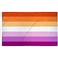 Amazon.com : Sapphere Sunset Lesbian Pride Flag - Large 3x5FT, Double ...