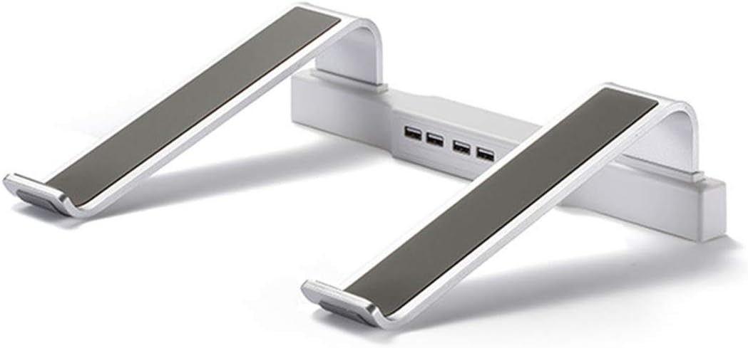 Laptop Stand Notebook Computer Desk with USB HUB 4 * 3.0 Ports: Amazon ...