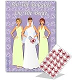 Hen Night Party Games- PIN THE RING ON THE BRIDE - Large A2 Size- 35 ...