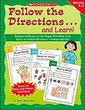 Follow the Directions! 180 Quick Daily Exercises That Help Kids Learn ...