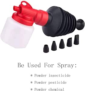 Amazon.com: Huge Capacity Powder Duster - Hand Sprayer Evenly Dispenses ...