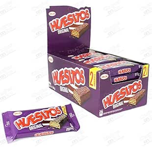 Huesitos Original 960 grs (24x40grs) Barritas chocolate: Amazon.es ...