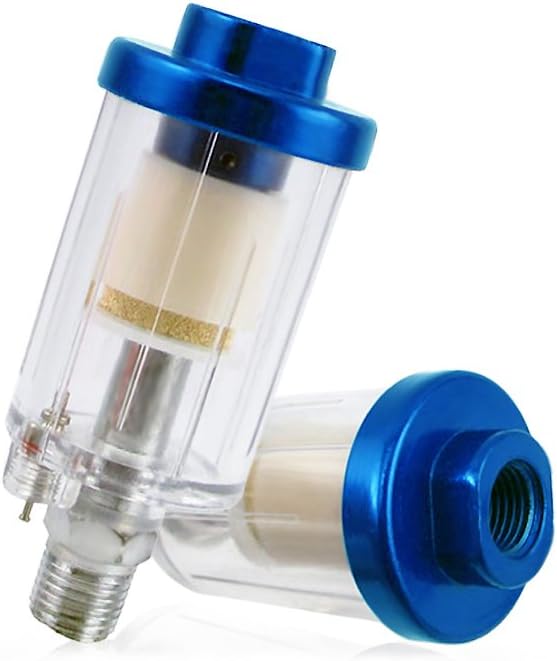 Air Compressor Water Filter with Drain Valve for Air Tool and Spray Gun ...