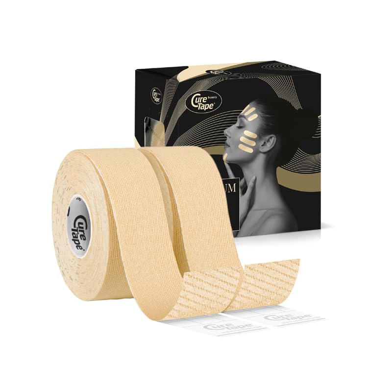 CureTape Beauty Kinesiology Tape | Anti-Wrinkle Face Tape | Face Lift ...