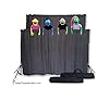 Amazon.com: Classroom Puppet Stage XL - 2 Tier Portable Tripod Puppet ...