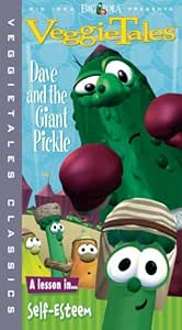 Amazon.com: Veggie Tales Classics: Dave and the Giant Pickle [VHS ...