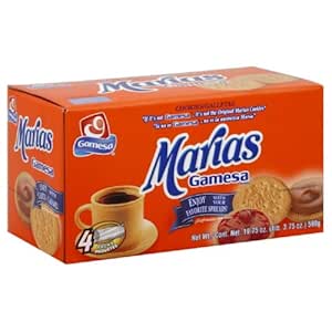Amazon.com: Gamesa Cookies Marias, 19.7-Ounce (Pack of 6) : Grocery ...