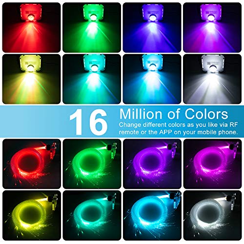 AMKI 32W Twinkle Fiber Optic Light Starlight Headliner Kit Bluetooth amki-32w-twinkle-fiber-optic-light-starlight-headliner-kit-bluetooth