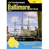 Baltimore City & County Maryland: Street Map: Adc: 0010174205033 ...